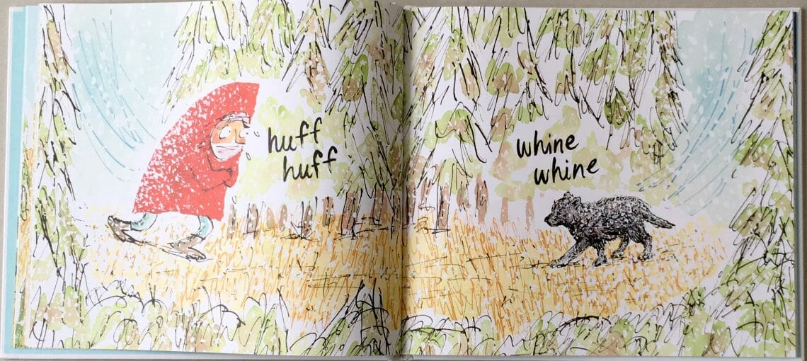 Wolf In The Snow – Wordless Books